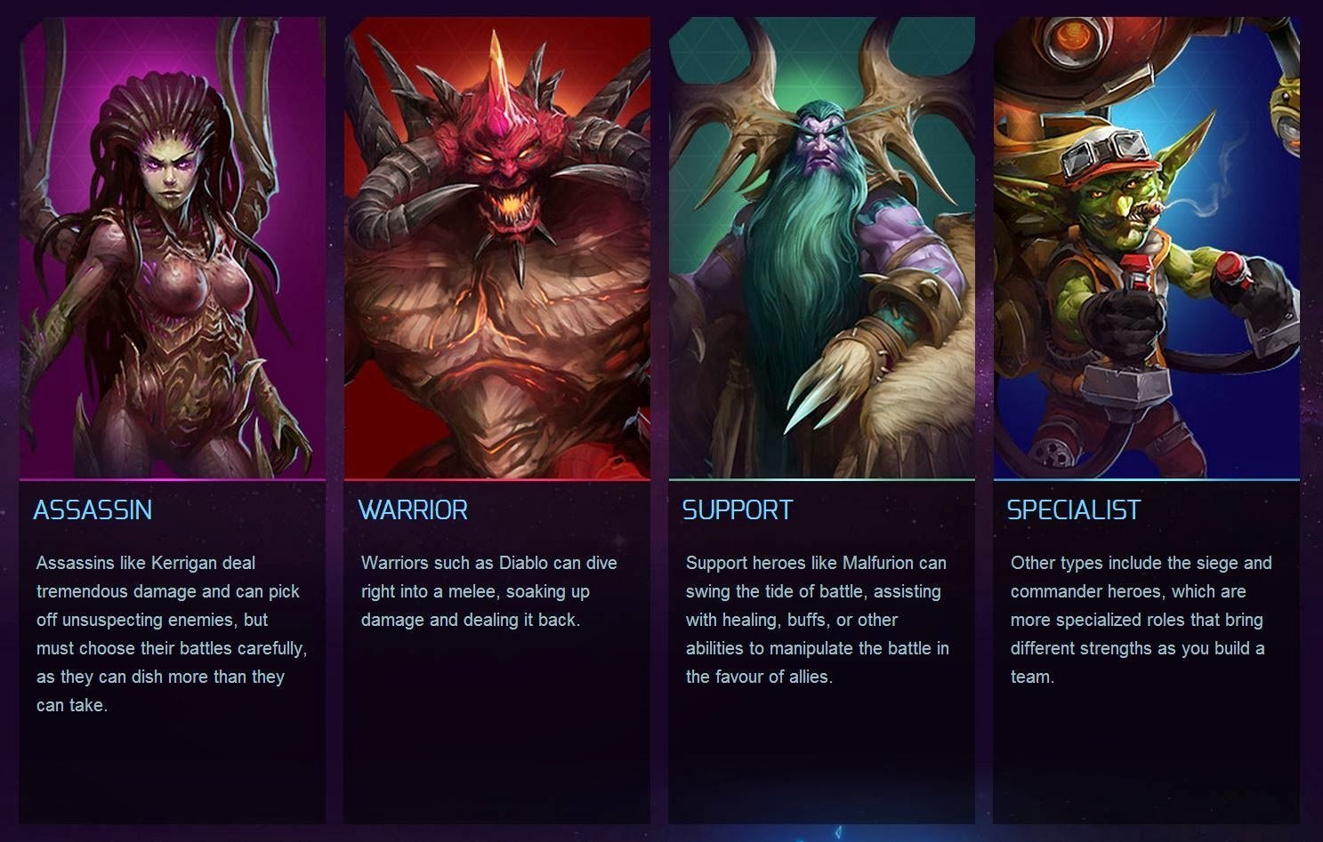 Heroes Of The Storm Roles Classes Heroes Of The Storm Roles Classes